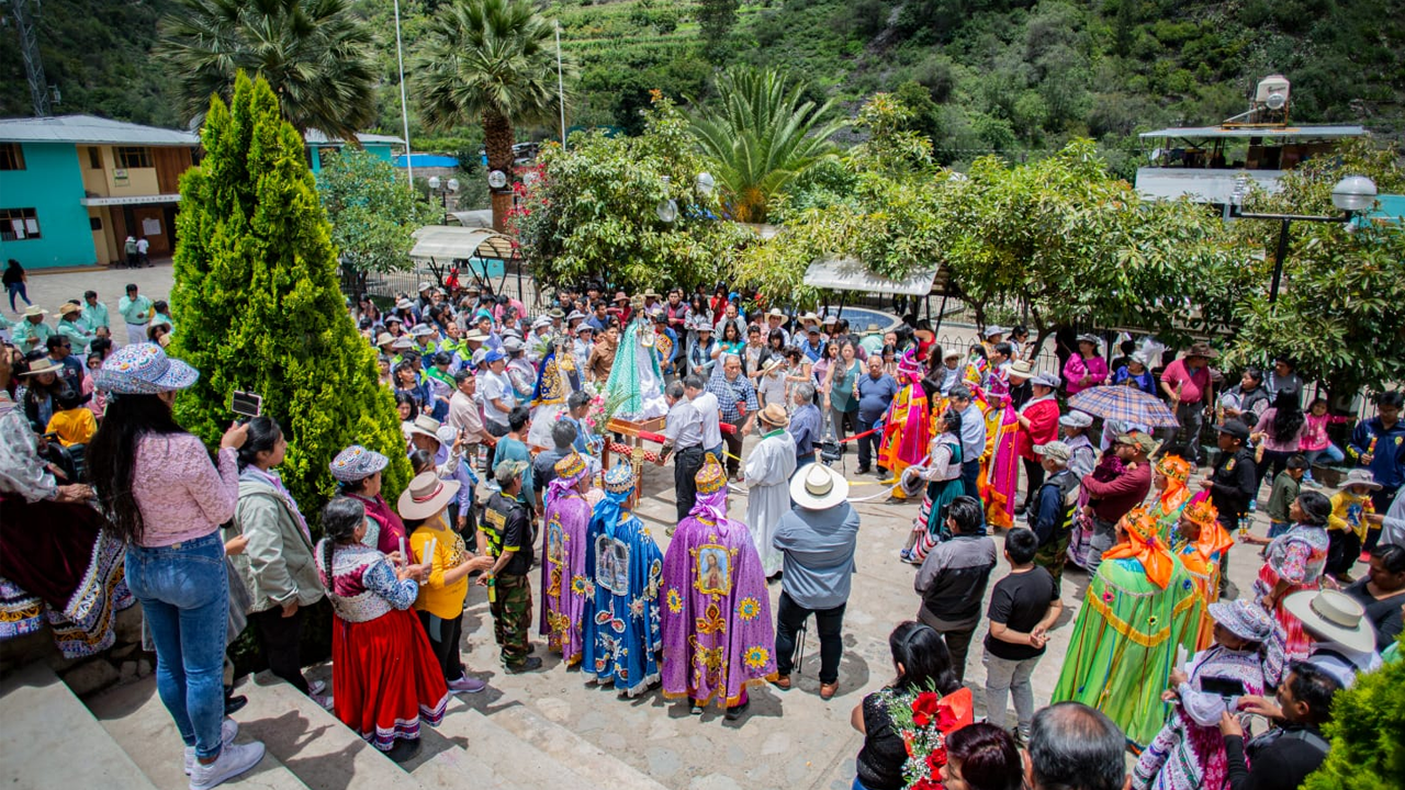 Pobladores de Choco rinden homenaje a la Virgen de la Candelaria ...